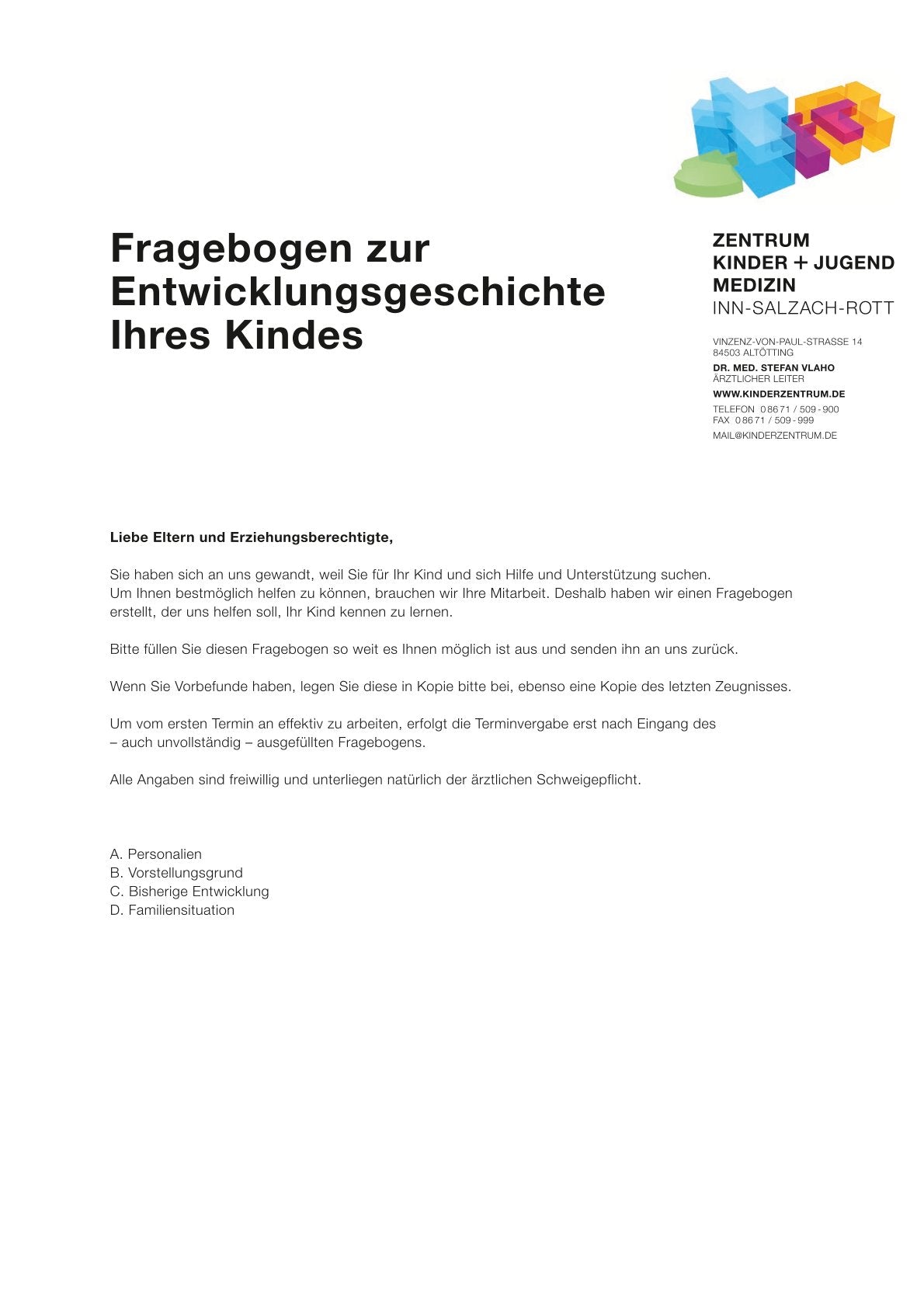 SPZ – Zentrum für Kinder und Jugendliche
